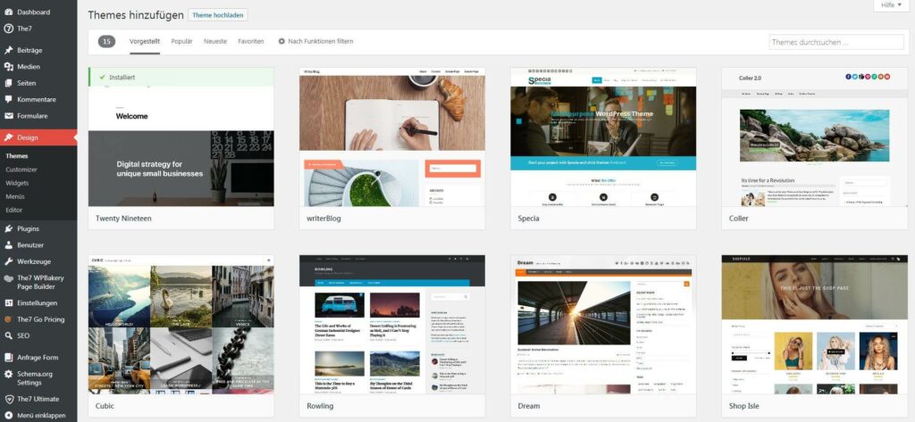 Was ist ein WordPress Theme? | webfluence