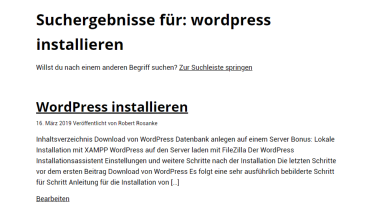 WordPress Auszug erklärt + Länge anpassen | webfluence