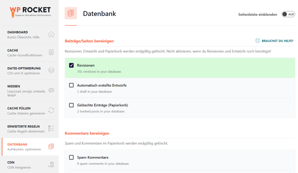 WordPress Revisionen: Änderungen widerrufen | webfluence